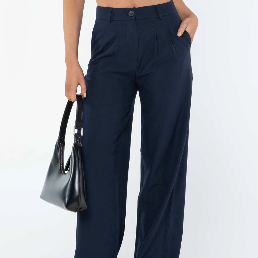 Princess Polly Archer Pants Navy - Gem